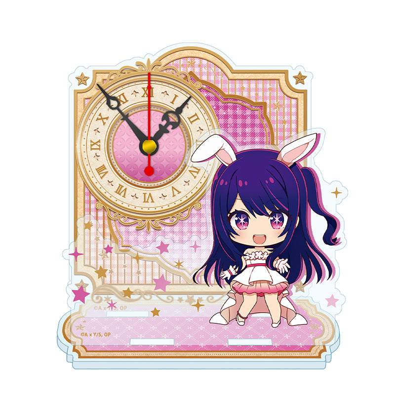 Oshi no Ko Puchichoko Mini Acrylic Clock Ai White Dress | animota
