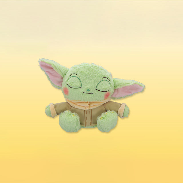 Star Wars - FukuFuku BIG Plush Toy - Grogu Eye Closed Ver. | animota