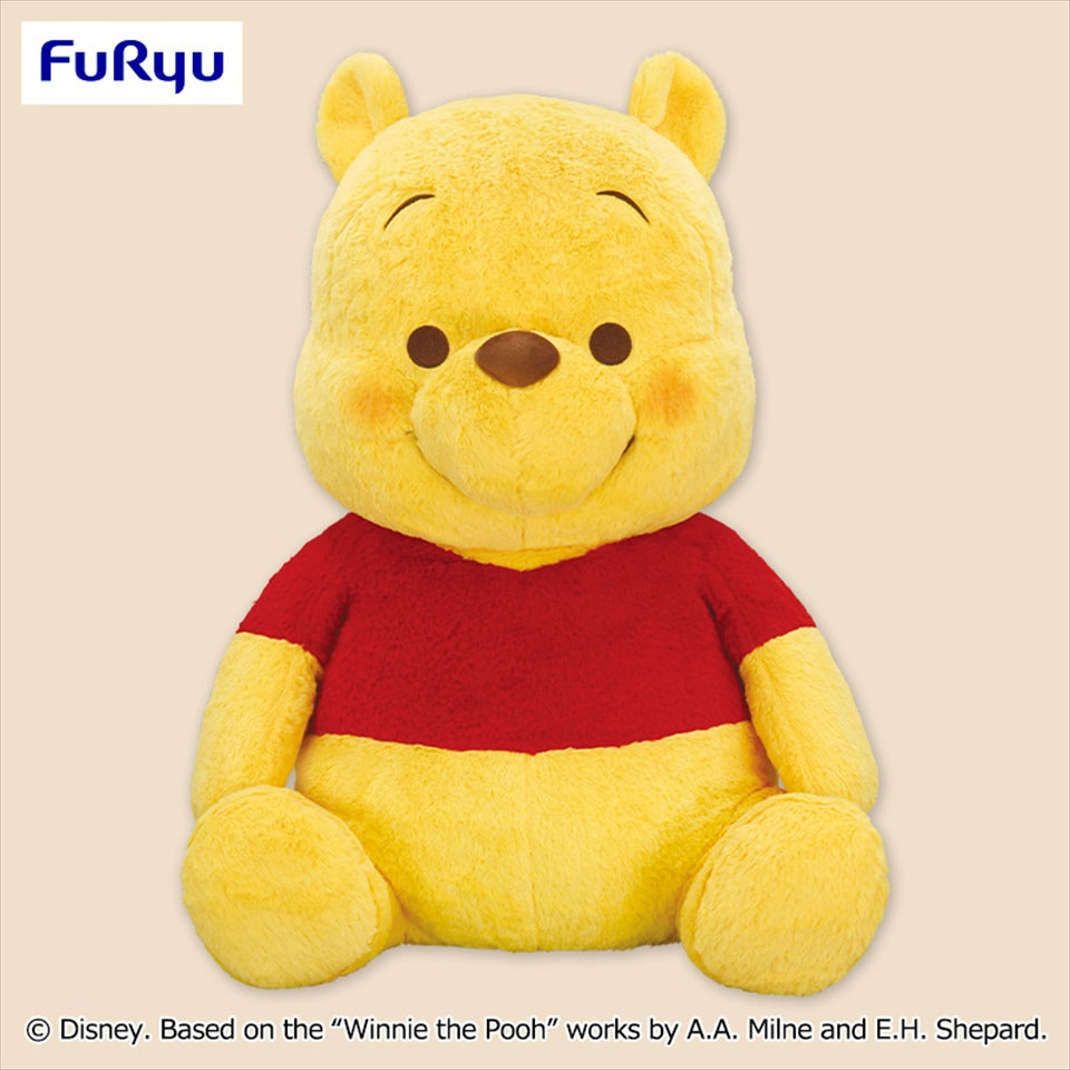 [MD] Winnie-the-Pooh Pooh FukuFuku Super Super BIG Plush Toy | animota