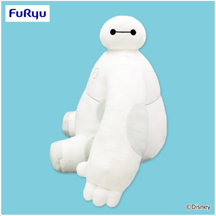 Baymax Sideways-oriented buttocks super BIG Plush Toy | animota