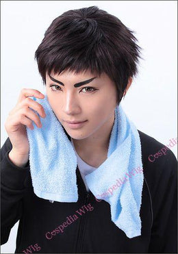 ”Haikyu!!” Daichi Sawamura style cosplay wig | animota