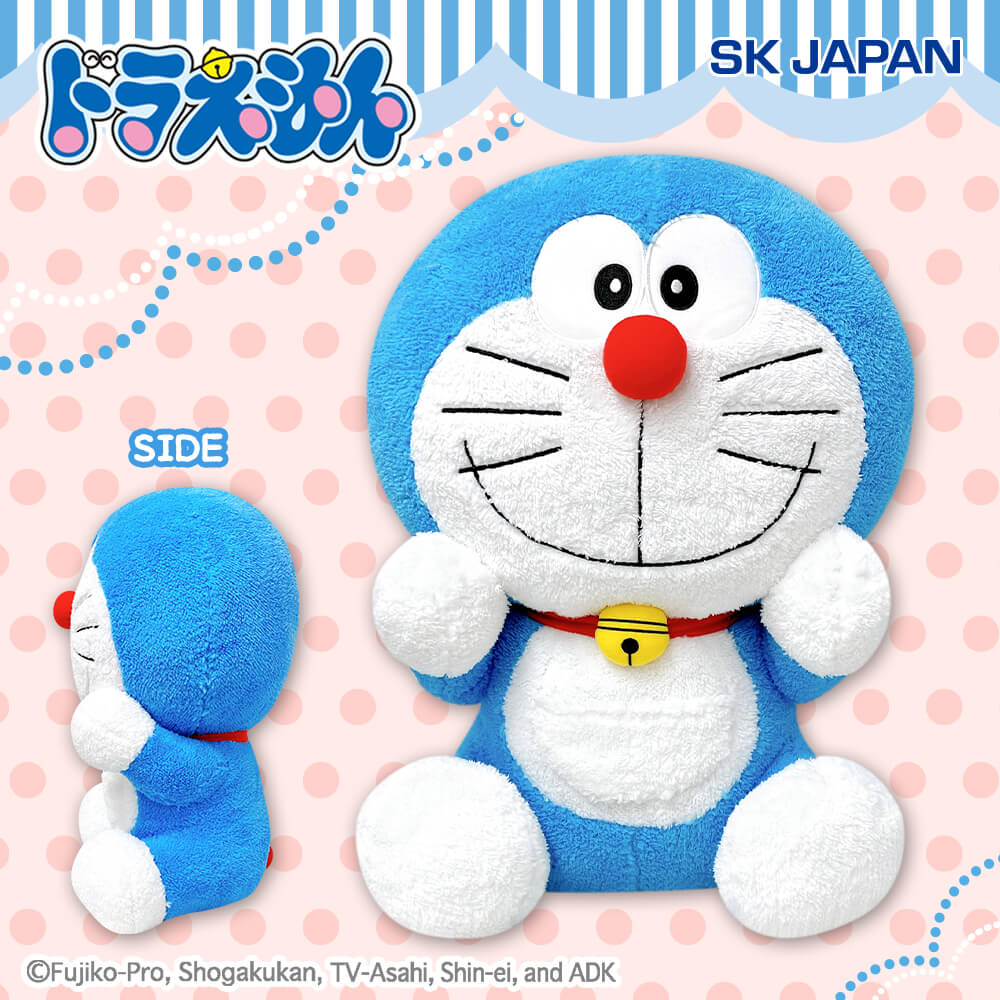 Doraemon Sitting Super BIG Plush Toy | animota