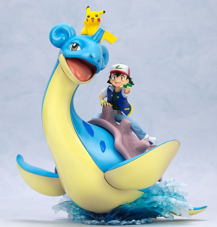 G.E.M. Series - Pokemon: Ash & Pikachu & Lapras Complete Figure | animota