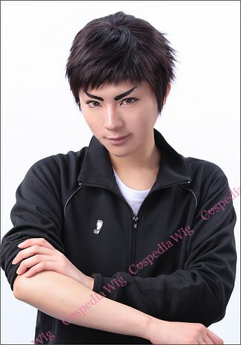 ”Haikyu!!” Daichi Sawamura style cosplay wig | animota