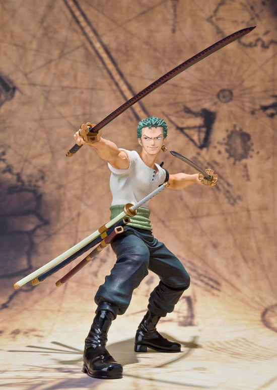 Figuarts ZERO - ONE PIECE: Roronoa Zoro -Battle Ver.- Complete Figure ...